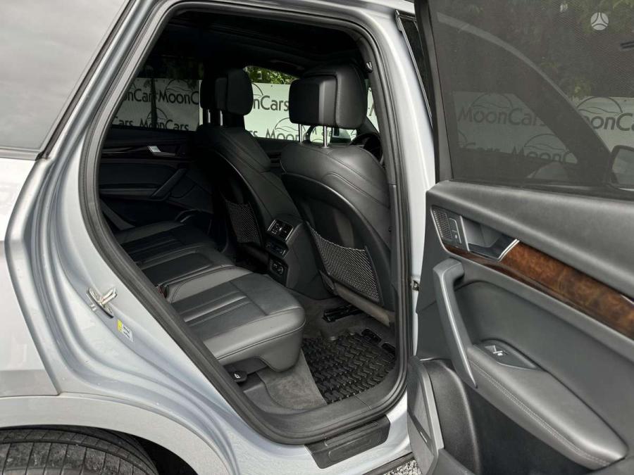 Grey Audi Q5 2019 in Vilnius, with an engine capacity of 1.98 L and mileage of 118 thousand km for 22300 €, photo 14 on AUTOMOTO.COM.LV