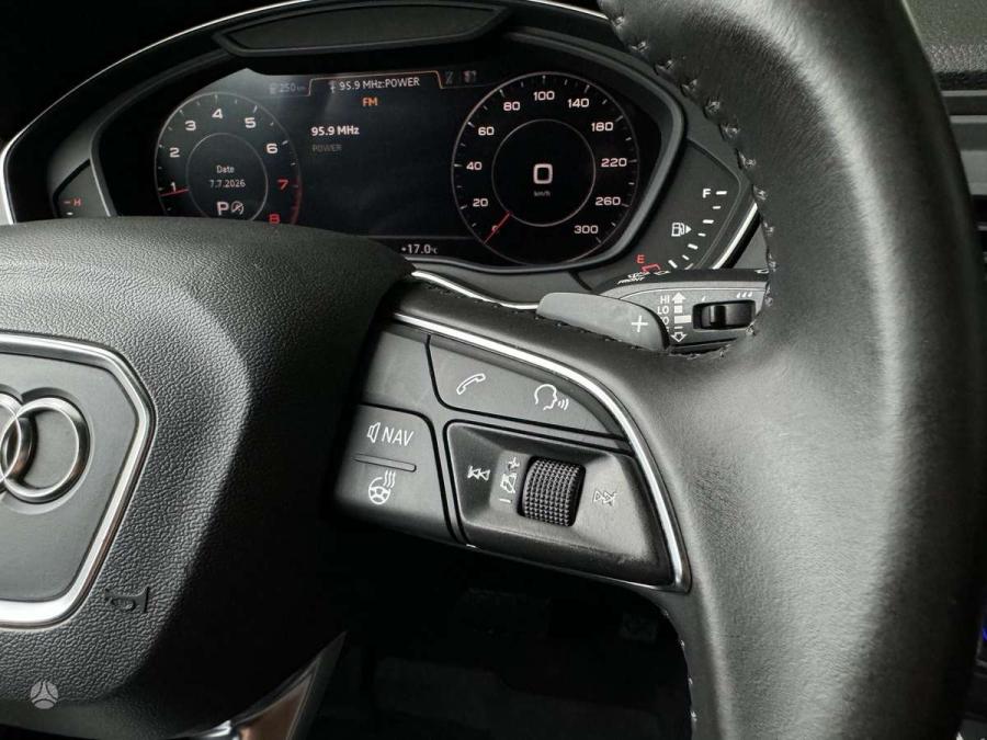 Grey Audi Q5 2019 in Vilnius, with an engine capacity of 1.98 L and mileage of 118 thousand km for 22300 €, photo 18 on AUTOMOTO.COM.LV