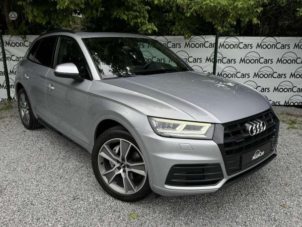 Grey Audi Q5 2019 in Vilnius, with an engine capacity of 1.98 L and mileage of 118 thousand km for 22300 €, photo 3 on AUTOMOTO.COM.LV