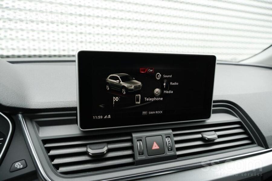Pelēks Audi Q5 2019 Rīga, ar dzinēja tilpumu 2.00 L un nobraukumu 185 tūkst. km par 20450 €, foto 18 vietnē AUTOMOTO.COM.LV