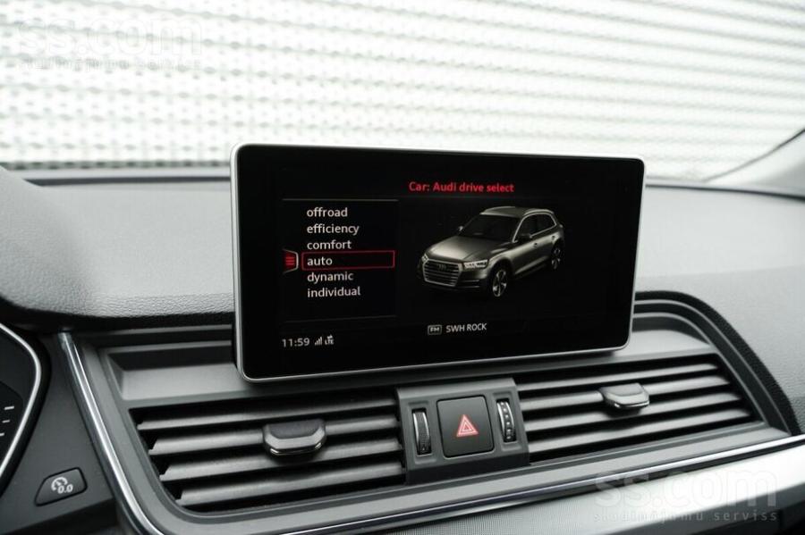 Pelēks Audi Q5 2019 Rīga, ar dzinēja tilpumu 2.00 L un nobraukumu 185 tūkst. km par 20450 €, foto 19 vietnē AUTOMOTO.COM.LV