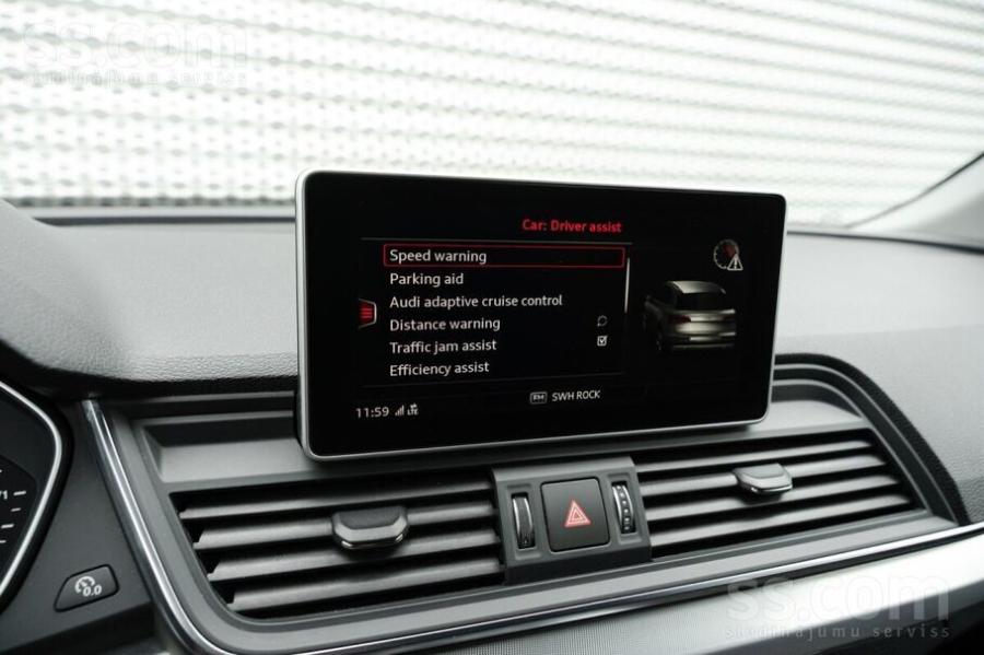 Pelēks Audi Q5 2019 Rīga, ar dzinēja tilpumu 2.00 L un nobraukumu 185 tūkst. km par 20450 €, foto 21 vietnē AUTOMOTO.COM.LV