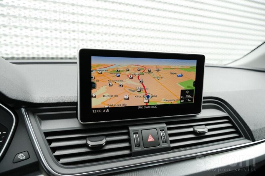 Pelēks Audi Q5 2019 Rīga, ar dzinēja tilpumu 2.00 L un nobraukumu 185 tūkst. km par 20450 €, foto 24 vietnē AUTOMOTO.COM.LV