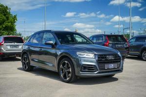 Pelēks Audi Q5 2019 Kauņa, ar dzinēja tilpumu 2.97 L un nobraukumu 252 tūkst. km par 26250 €, foto  vietnē AUTOMOTO.COM.LV