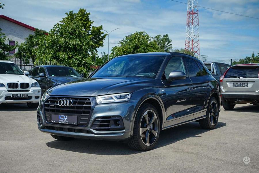 Pelēks Audi Q5 2019 Kauņa, ar dzinēja tilpumu 2.97 L un nobraukumu 252 tūkst. km par 26250 €, foto 6 vietnē AUTOMOTO.COM.LV