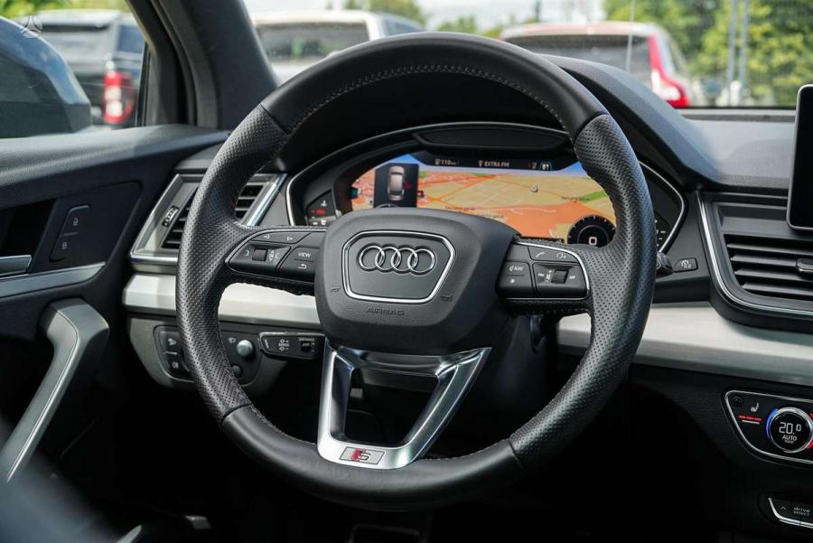 Pelēks Audi Q5 2019 Kauņa, ar dzinēja tilpumu 2.97 L un nobraukumu 252 tūkst. km par 26250 €, foto 19 vietnē AUTOMOTO.COM.LV