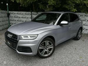 Pelēks Audi Q5 2019 Viļņa, ar dzinēja tilpumu 1.98 L un nobraukumu 118 tūkst. km par 22300 €, foto  vietnē AUTOMOTO.COM.LV