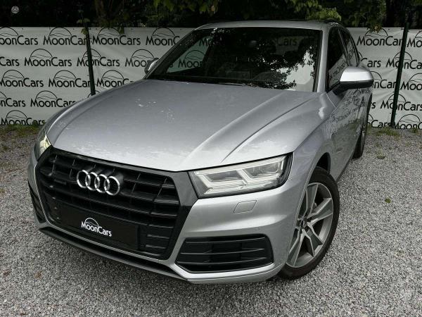 Grey Audi Q5 2019 in Vilnius, with an engine capacity of 1.98 L and mileage of 118 thousand km for 22300 €, photo 2 on AUTOMOTO.COM.LV