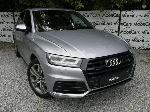 Grey Audi Q5 2019 in Vilnius, with an engine capacity of 1.98 L and mileage of 118 thousand km for 22300 €, photo 4 on AUTOMOTO.COM.LV