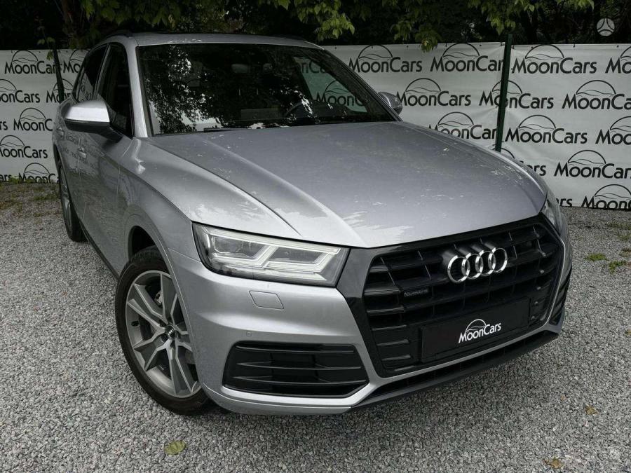 Grey Audi Q5 2019 in Vilnius, with an engine capacity of 1.98 L and mileage of 118 thousand km for 22300 €, photo 5 on AUTOMOTO.COM.LV