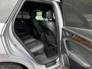 Grey Audi Q5 2019 in Vilnius, with an engine capacity of 1.98 L and mileage of 118 thousand km for 22300 €, photo 14 on AUTOMOTO.COM.LV