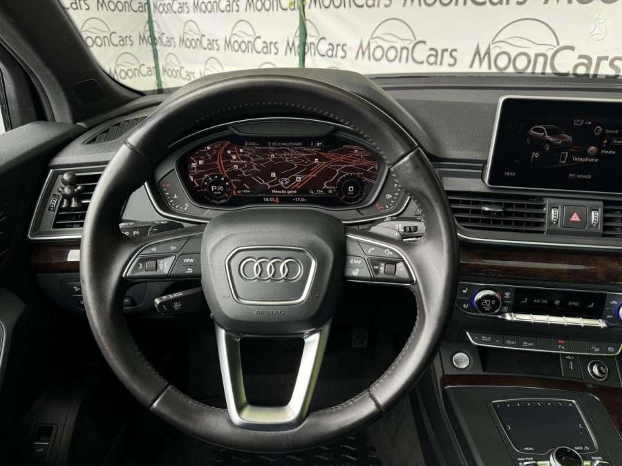 Pelēks Audi Q5 2019 Viļņa, ar dzinēja tilpumu 1.98 L un nobraukumu 118 tūkst. km par 22300 €, foto 13 vietnē AUTOMOTO.COM.LV