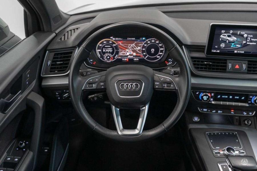 Pelēks Audi Q5 2020 Viļņa, ar dzinēja tilpumu 2.00 L un nobraukumu 110 tūkst. km par 28250 €, foto 11 vietnē AUTOMOTO.COM.LV