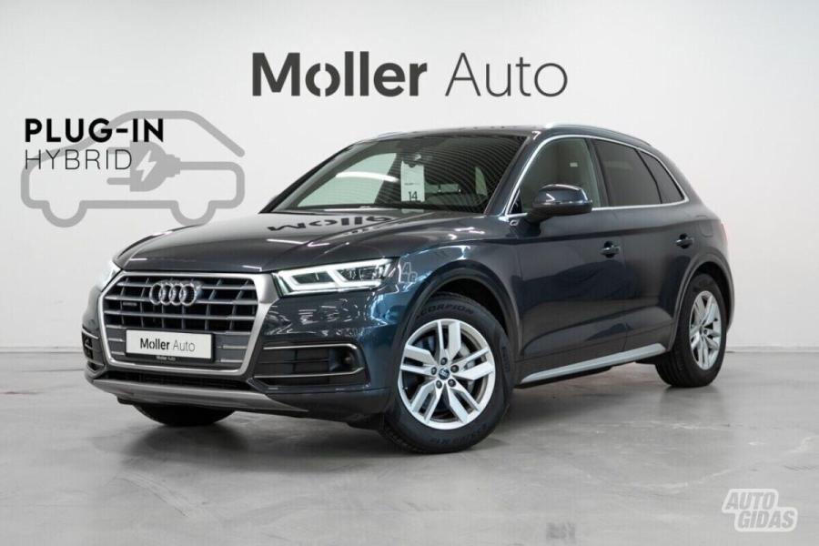 Grey Audi Q5 2020 in Vilnius, with an engine capacity of 2.00 L and mileage of 110 thousand km for 28250 €, photo 1 on AUTOMOTO.COM.LV