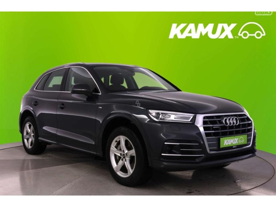 Pelēks Audi Q5 2020 Kauņa, ar dzinēja tilpumu 2.00 L un nobraukumu 11 tūkst. km par 29507 €, foto 1 vietnē AUTOMOTO.COM.LV