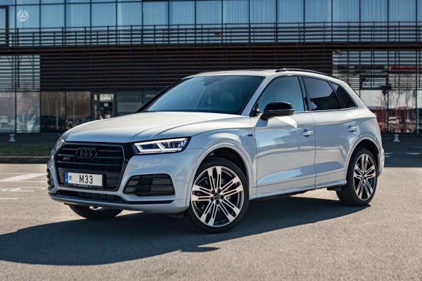 Pelēks Audi Q5 2020 Klaipėda, ar dzinēja tilpumu 2.00 L un nobraukumu 59 tūkst. km par 27999 €, foto 1 vietnē AUTOMOTO.COM.LV