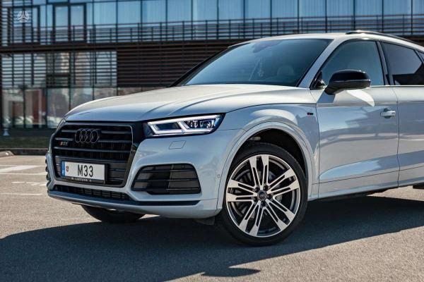 Pelēks Audi Q5 2020 Klaipėda, ar dzinēja tilpumu 2.00 L un nobraukumu 59 tūkst. km par 27999 €, foto 2 vietnē AUTOMOTO.COM.LV