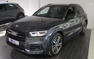Grey Audi Q5 2020 in Siauliai, with an engine capacity of 1.97 L and mileage of 78 thousand km for 29500 €, photo 2 on AUTOMOTO.COM.LV