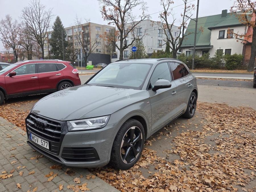 Серый Ауди Ку 5 2020 в Алитус, объемом двигателя 2.00 л и пробегом 115 тыс. км за 24700 €, фото 3 на AUTOMOTO.COM.LV