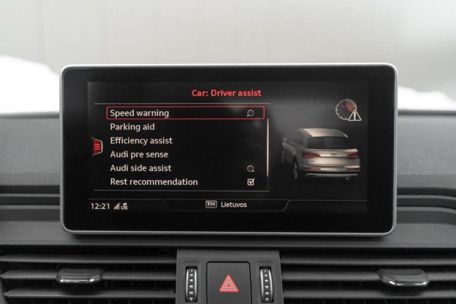 Pelēks Audi Q5 2020 Viļņa, ar dzinēja tilpumu 2.00 L un nobraukumu 158 tūkst. km par 26600 €, foto 19 vietnē AUTOMOTO.COM.LV