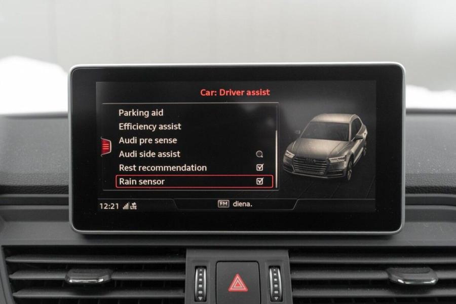 Pelēks Audi Q5 2020 Viļņa, ar dzinēja tilpumu 2.00 L un nobraukumu 158 tūkst. km par 26600 €, foto 20 vietnē AUTOMOTO.COM.LV
