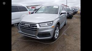 Pelēks Audi Q5 2020 Plungė, ar dzinēja tilpumu 1.98 L un nobraukumu 147 tūkst. km par 13500 €, foto  vietnē AUTOMOTO.COM.LV