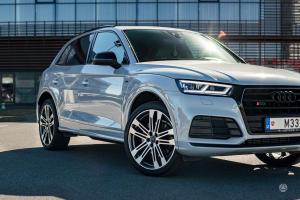 Pelēks Audi Q5 2020 Klaipėda, ar dzinēja tilpumu 2.00 L un nobraukumu 62 tūkst. km par 26999 €, foto 6 vietnē AUTOMOTO.COM.LV
