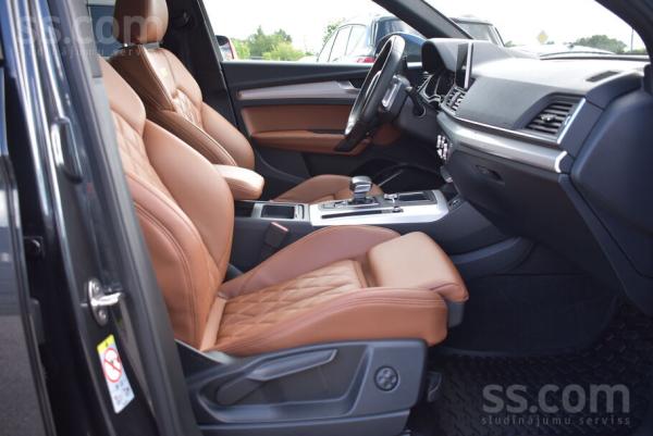 Grey Audi Q5 2020 in Kuldiga, with an engine capacity of 2.00 L and mileage of 0 thousand km for 39990 €, photo 8 on AUTOMOTO.COM.LV
