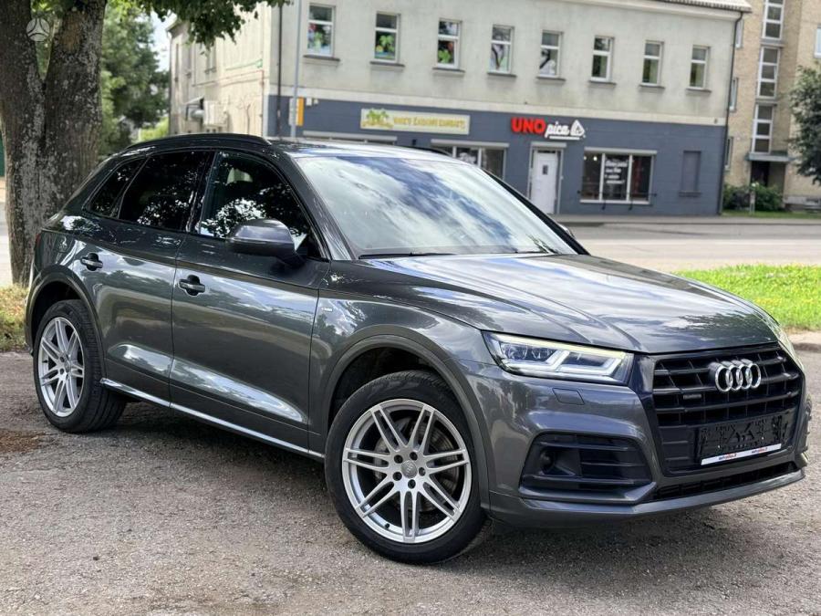 Pelēks Audi Q5 2020 Ukmergė, ar dzinēja tilpumu 1.98 L un nobraukumu 198 tūkst. km par 22750 €, foto 4 vietnē AUTOMOTO.COM.LV