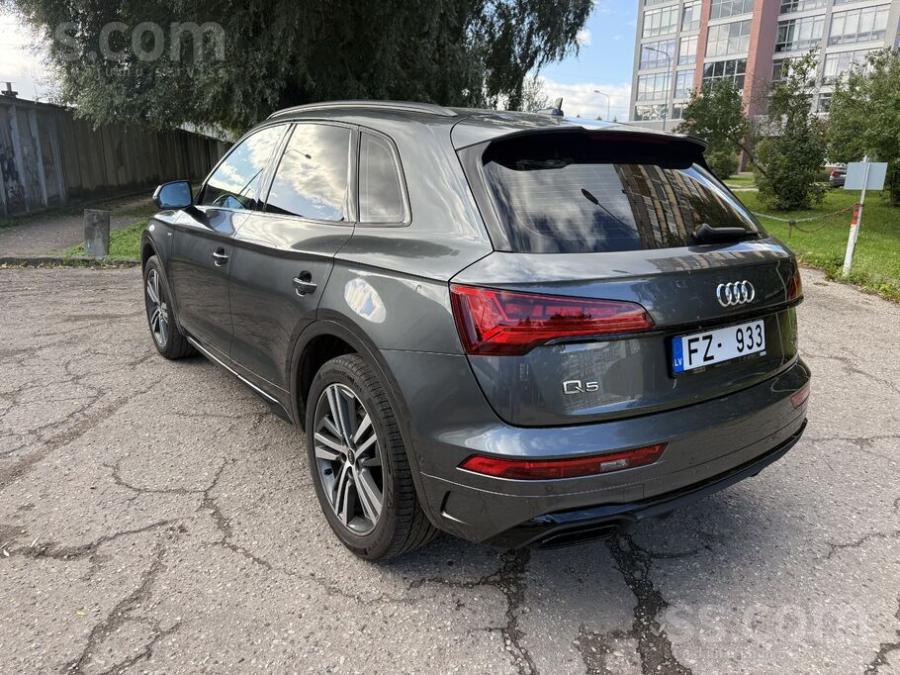 Grey Audi Q5 2020 in Ogre, with an engine capacity of 2.00 L and mileage of 45 thousand km for 30900 €, photo 8 on AUTOMOTO.COM.LV
