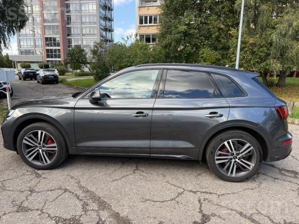 Grey Audi Q5 2020 in Ogre, with an engine capacity of 2.00 L and mileage of 45 thousand km for 30900 €, photo 9 on AUTOMOTO.COM.LV