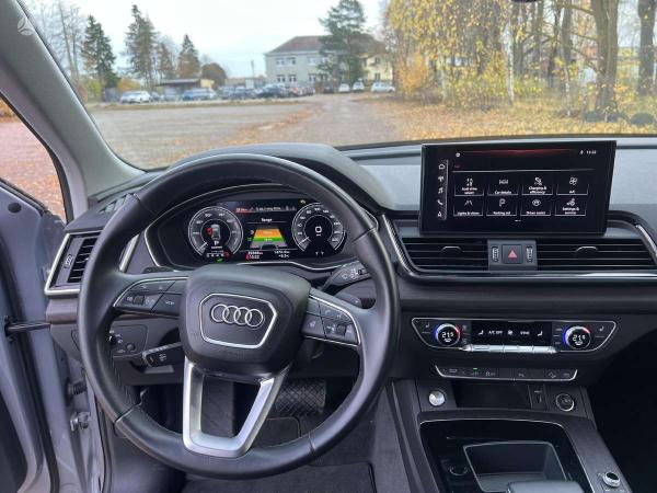 Pelēks Audi Q5 2021 Šauļi, ar dzinēja tilpumu 2.00 L un nobraukumu 28 tūkst. km par 38400 €, foto 11 vietnē AUTOMOTO.COM.LV