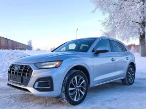 Grey Audi Q5 2021 in Klaipeda, with an engine capacity of 2.00 L and mileage of 85 thousand km for 27800 €, photo  on AUTOMOTO.COM.LV