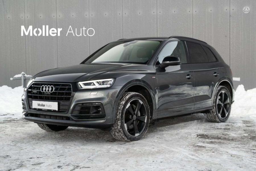 Pelēks Audi Q5 2021 Viļņa, ar dzinēja tilpumu 2.00 L un nobraukumu 133 tūkst. km par 33900 €, foto 1 vietnē AUTOMOTO.COM.LV