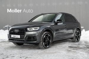 Grey Audi Q5 2021 in Vilnius, with an engine capacity of 2.00 L and mileage of 133 thousand km for 33900 €, photo  on AUTOMOTO.COM.LV