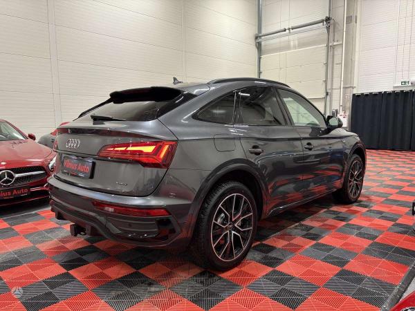 Grey Audi Q5 2021 in Vilnius, with an engine capacity of 1.98 L and mileage of 76 thousand km for 36500 €, photo 4 on AUTOMOTO.COM.LV