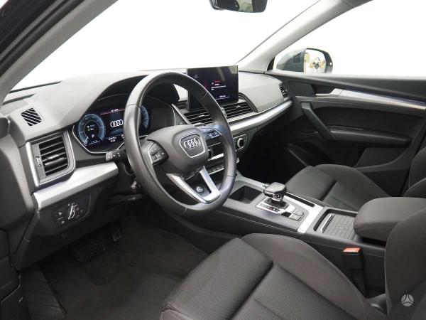 Grey Audi Q5 2021 in Vilnius, with an engine capacity of 1.98 L and mileage of 156 thousand km for 33000 €, photo 10 on AUTOMOTO.COM.LV