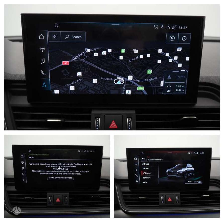 Pelēks Audi Q5 2021 Viļņa, ar dzinēja tilpumu 1.98 L un nobraukumu 156 tūkst. km par 33000 €, foto 21 vietnē AUTOMOTO.COM.LV