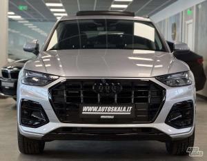 Grey Audi Q5 2021 in Klaipeda, with an engine capacity of 2.00 L and mileage of 12 thousand km for 33900 €, photo 9 on AUTOMOTO.COM.LV