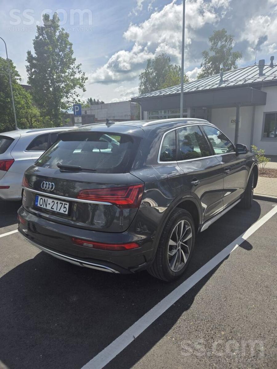 Pelēks Audi Q5 2021 Aizkraukle, ar dzinēja tilpumu 2.00 L un nobraukumu 83 tūkst. km par 34400 €, foto 4 vietnē AUTOMOTO.COM.LV