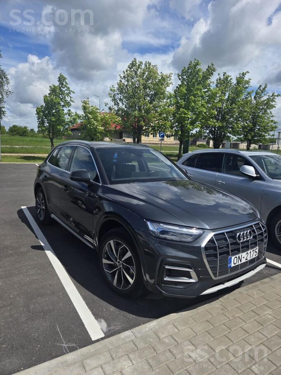 Pelēks Audi Q5 2021 Aizkraukle, ar dzinēja tilpumu 2.00 L un nobraukumu 83 tūkst. km par 34400 €, foto 5 vietnē AUTOMOTO.COM.LV