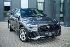 Grey Audi Q5 2021 in Kaunas, with an engine capacity of 1.97 L and mileage of 212 thousand km for 27950 €, photo 4 on AUTOMOTO.COM.LV