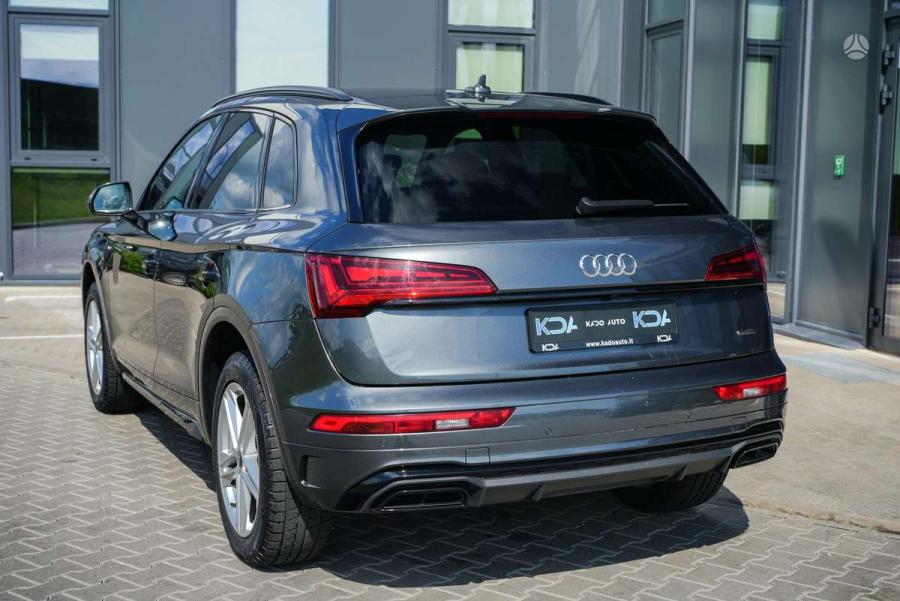 Grey Audi Q5 2021 in Kaunas, with an engine capacity of 1.97 L and mileage of 212 thousand km for 27950 €, photo 12 on AUTOMOTO.COM.LV