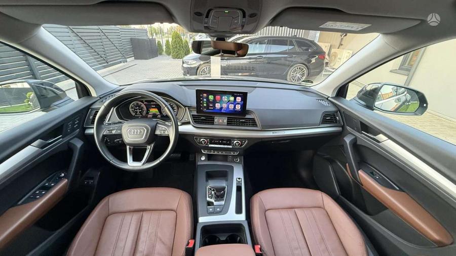 Pelēks Audi Q5 2021 Viļņa, ar dzinēja tilpumu 1.98 L un nobraukumu 94 tūkst. km par 29990 €, foto 8 vietnē AUTOMOTO.COM.LV