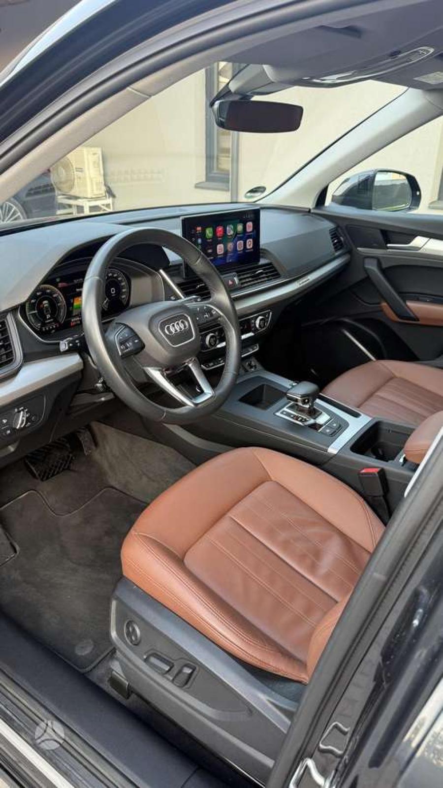 Pelēks Audi Q5 2021 Viļņa, ar dzinēja tilpumu 1.98 L un nobraukumu 94 tūkst. km par 29990 €, foto 9 vietnē AUTOMOTO.COM.LV