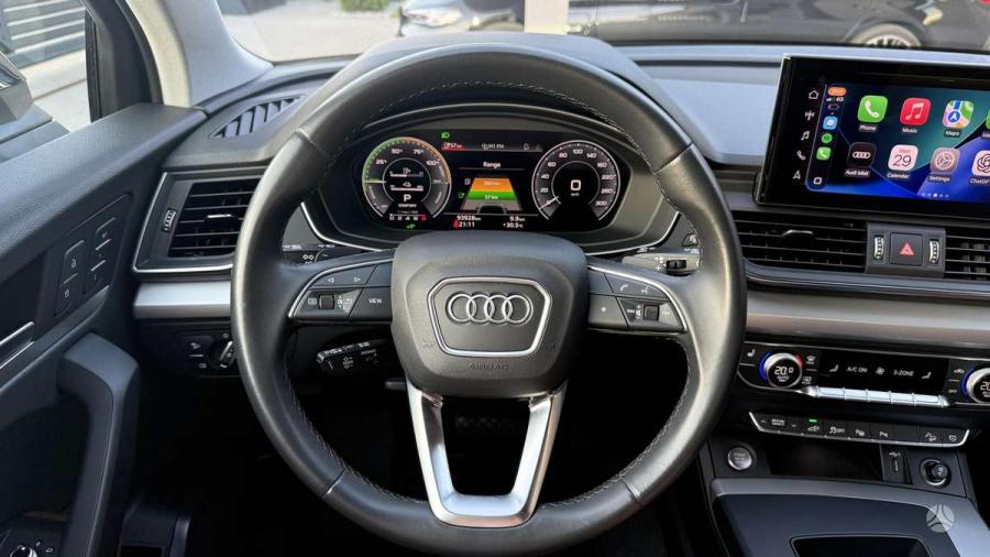 Pelēks Audi Q5 2021 Viļņa, ar dzinēja tilpumu 1.98 L un nobraukumu 94 tūkst. km par 29990 €, foto 13 vietnē AUTOMOTO.COM.LV