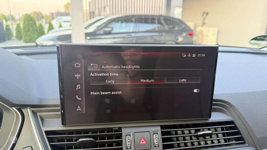 Pelēks Audi Q5 2021 Viļņa, ar dzinēja tilpumu 1.98 L un nobraukumu 94 tūkst. km par 29990 €, foto 29 vietnē AUTOMOTO.COM.LV