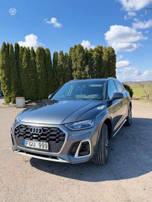 Grey Audi Q5 2021 in Telschi, with an engine capacity of 2.00 L and mileage of 128 thousand km for 28800 €, photo  on AUTOMOTO.COM.LV