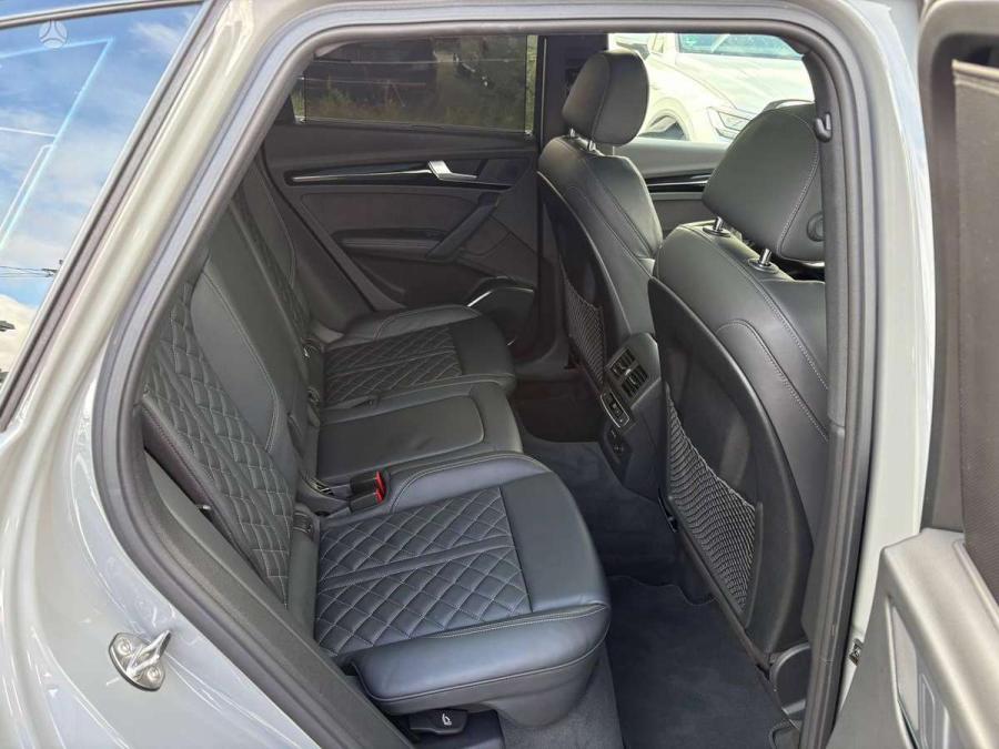 Grey Audi Q5 2021 in Vilnius, with an engine capacity of 1.98 L and mileage of 34 thousand km for 36200 €, photo 20 on AUTOMOTO.COM.LV