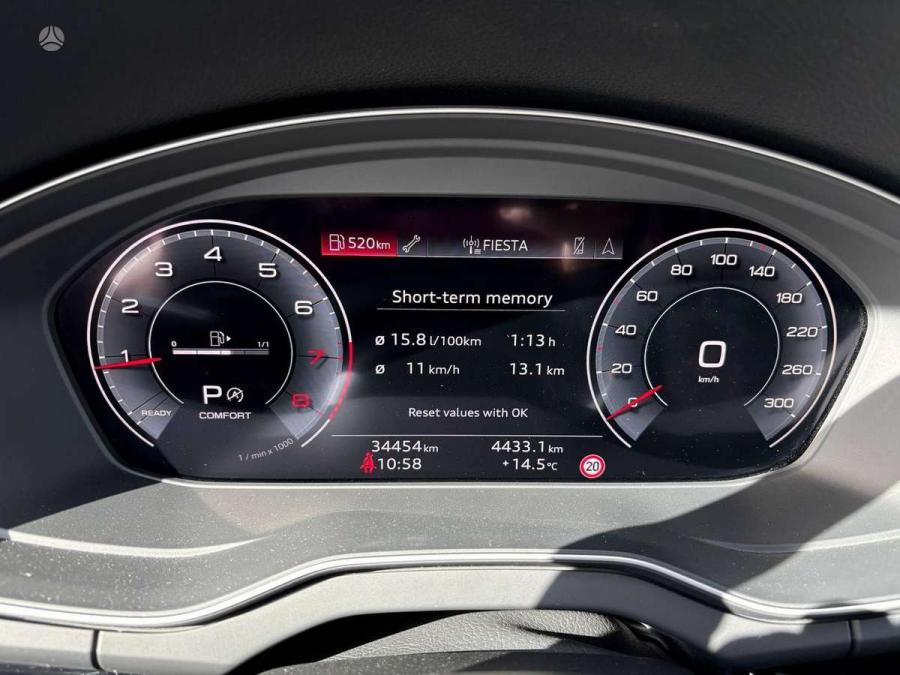 Grey Audi Q5 2021 in Vilnius, with an engine capacity of 1.98 L and mileage of 34 thousand km for 36200 €, photo 23 on AUTOMOTO.COM.LV